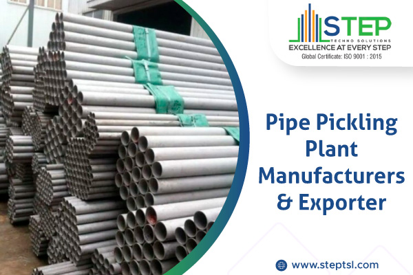Pipe Pickling Plant Manufacturers & Exporter in India